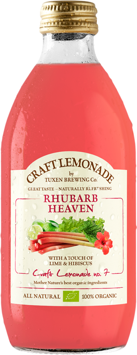 Produkter » Crafted by Tuxen » Rhubarb Heaven Craft Lemonade ...