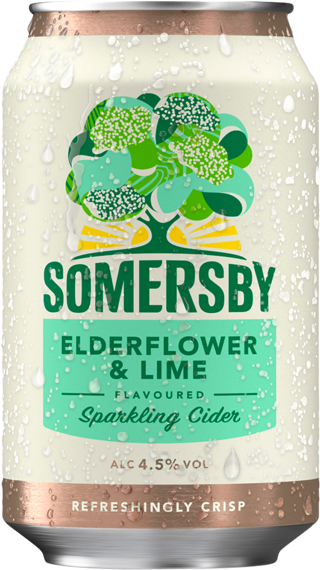 Produkter » Somersby » Somersby Elderflower Lime « Carlsberg Danmark